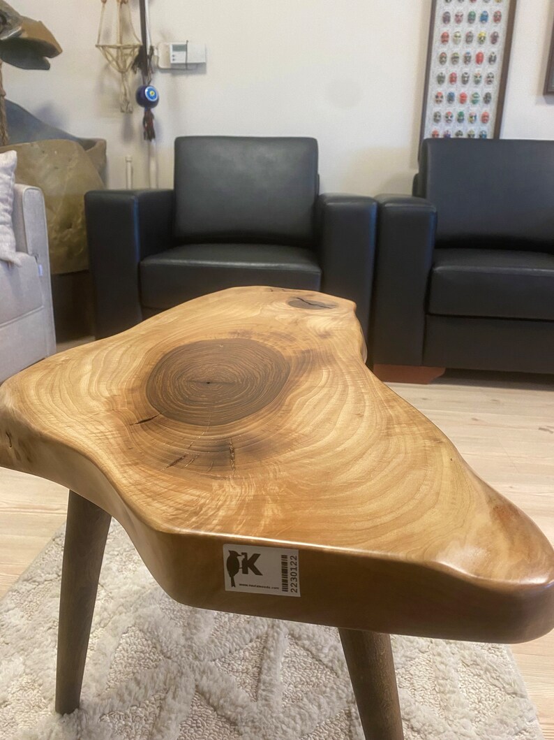 Natural Walnut Wooden Block Coffee Table by KASTAWOODS 2230122 Handmade ...