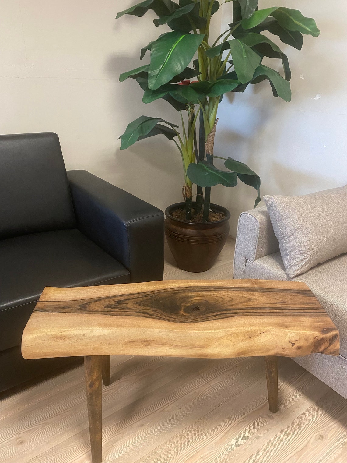 Natural Walnut Wooden Block Coffee Table by KASTAWOODS 2230146 ...