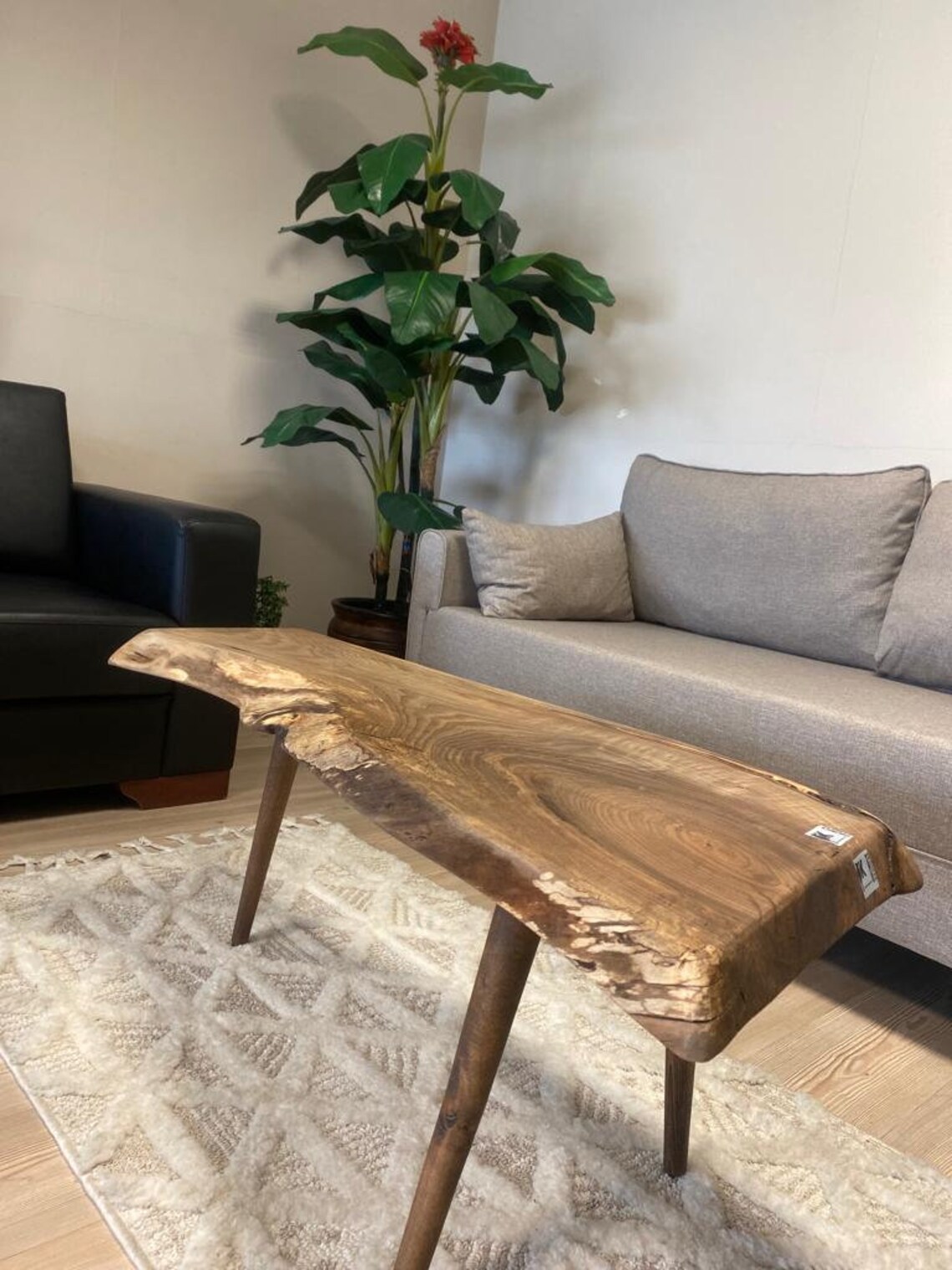 Natural Walnut Wooden Block Coffee Table by KASTAWOODS 2230042 Handmade ...