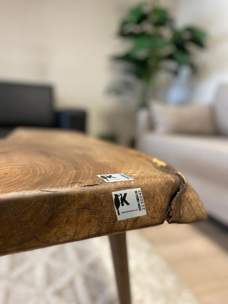 Natural Walnut Wooden Block Coffee Table by KASTAWOODS 2230042 Handmade ...
