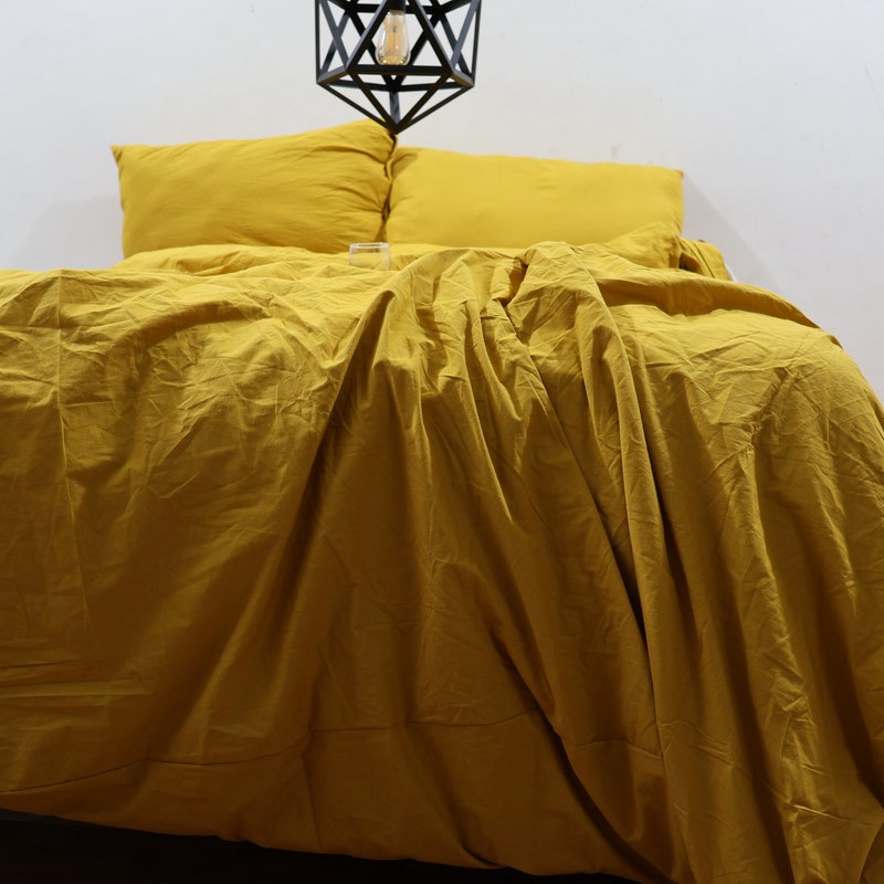 Mustard Bedding - Etsy