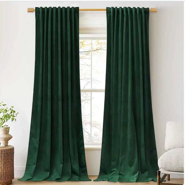 Extra Long Drapes - Etsy UK