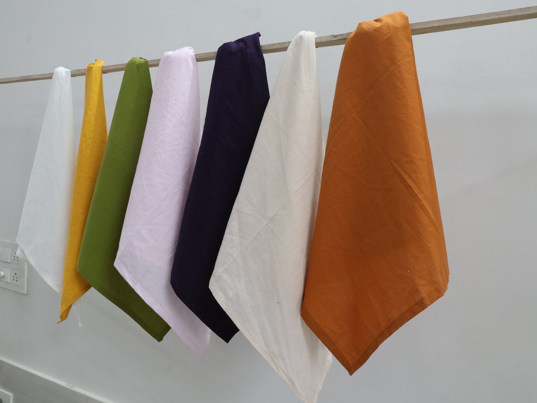 100 Pack Cotton Napkins: Solid Color Washable Wedding Party Napkins - Etsy