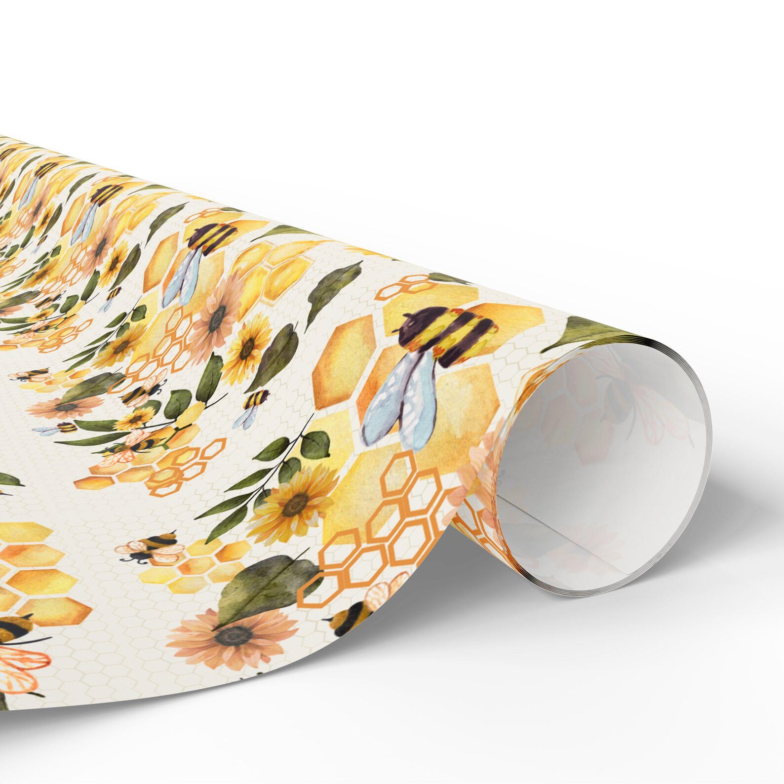 Honey Bees Wrapping Paper - Etsy