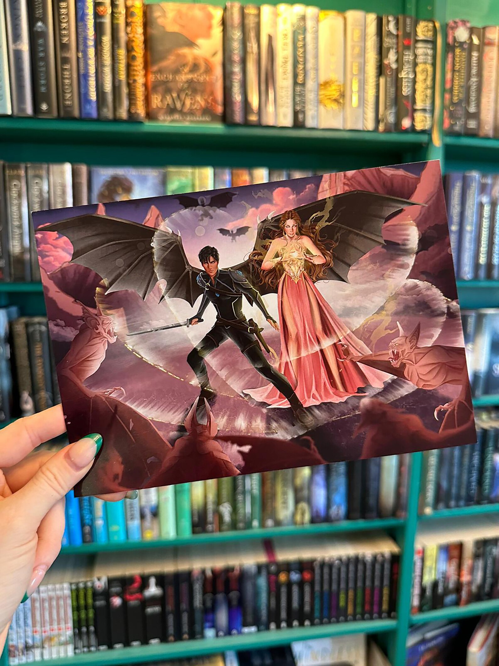 Elriel Elain and Azriel Spies Print Officially Licensed Art - Etsy