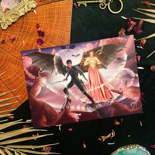 Elriel Elain and Azriel Spies Print Officially Licensed Art - Etsy