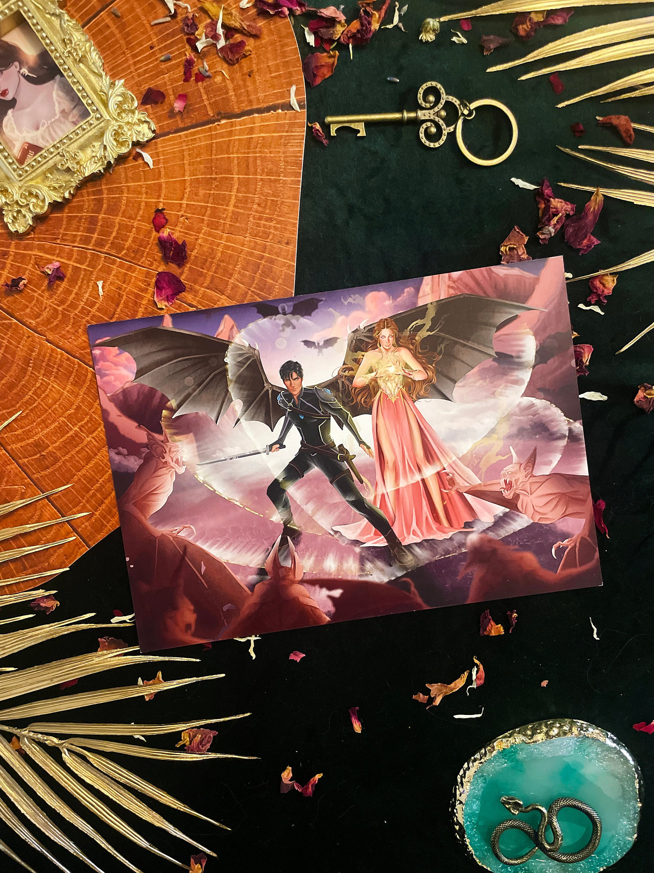 Elriel Elain and Azriel Spies Print Officially Licensed Art - Etsy