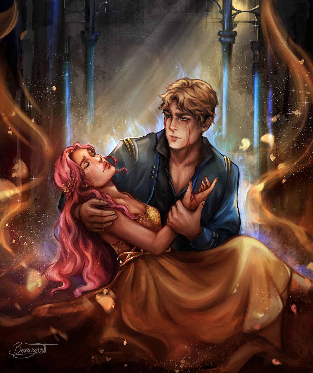 Evajack Evangeline Fox and Jacks PRINT once Upon a Broken Heart by Stephanie Gerber - Etsy