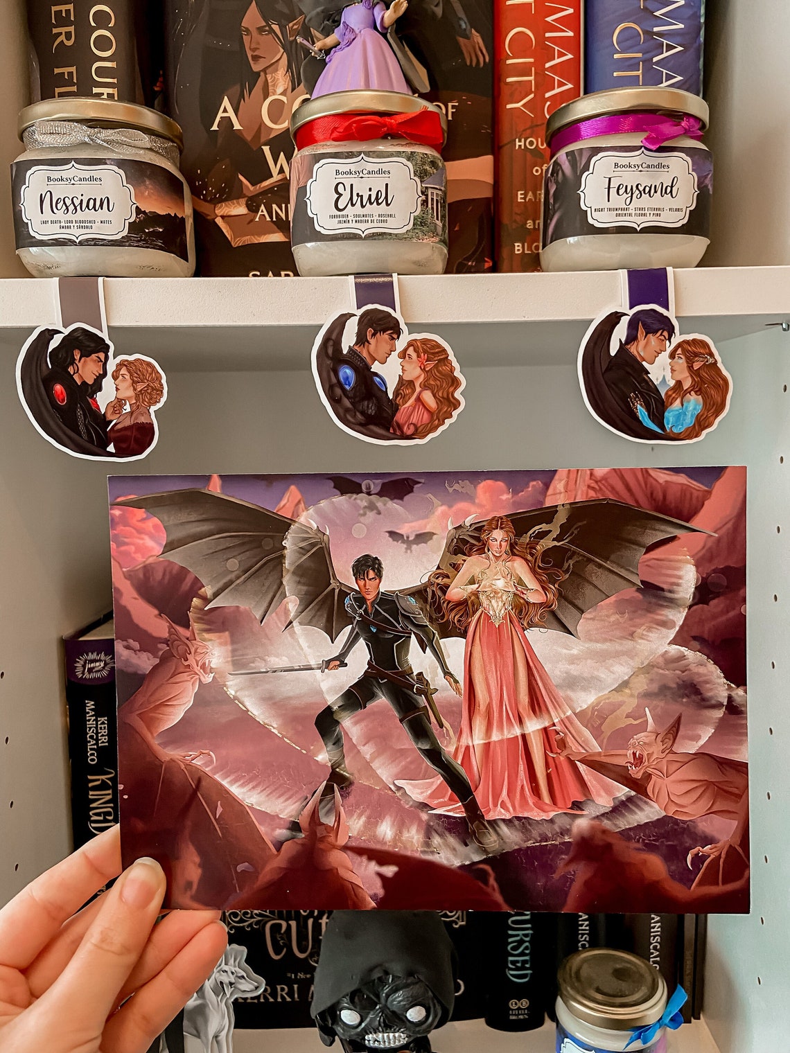 Elriel Elain and Azriel Spies Print Officially Licensed Art - Etsy