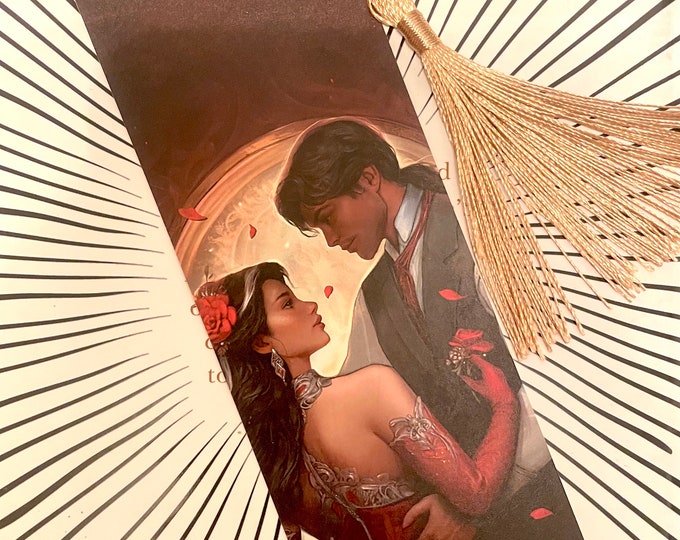 Scarlett and Julian Bookmark Caraval by Stephanie Garber - Etsy