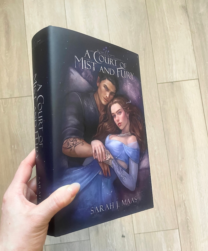A Court of Mist and Fury Dust Jacket Sarah J Maas ACOTAR - Etsy