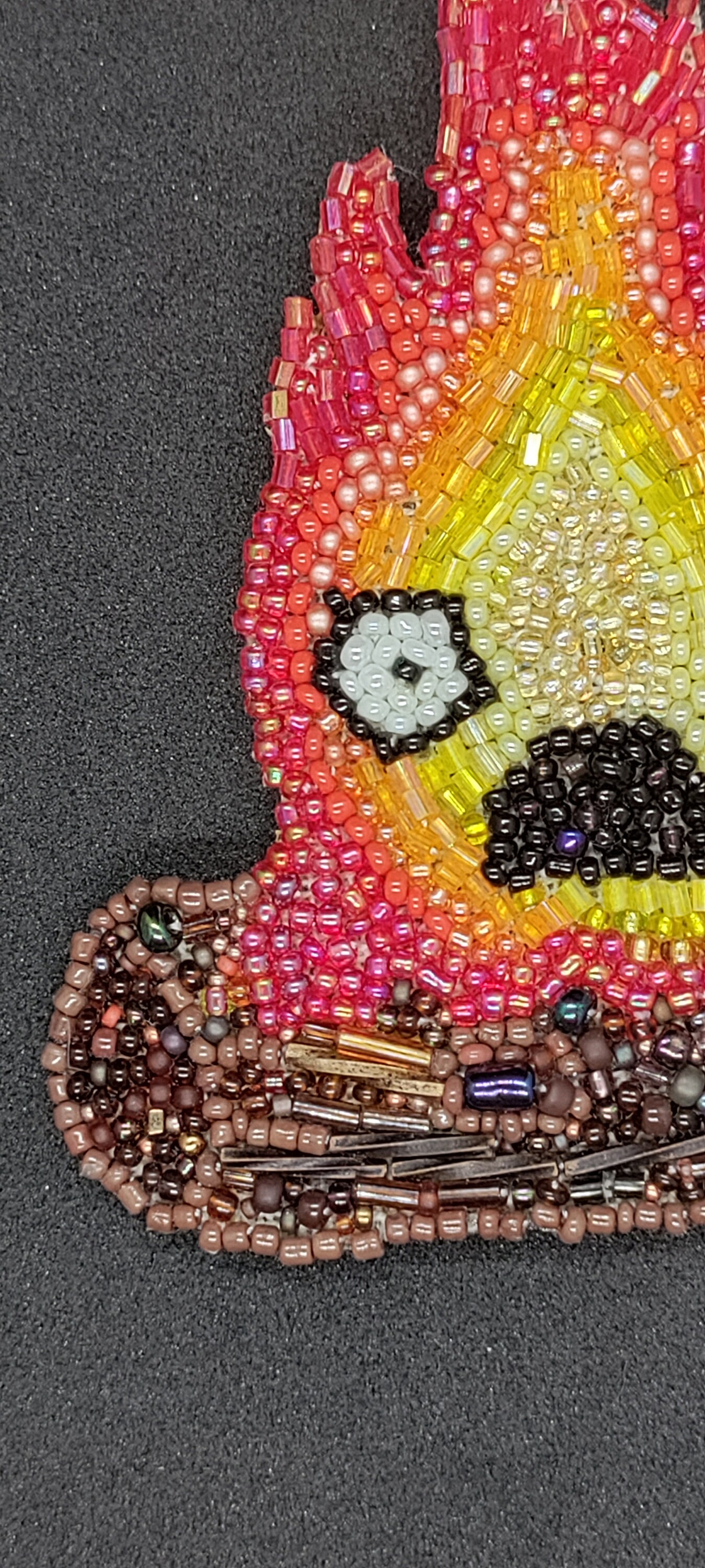 Calcifer the Fire Demon Brooch - Etsy