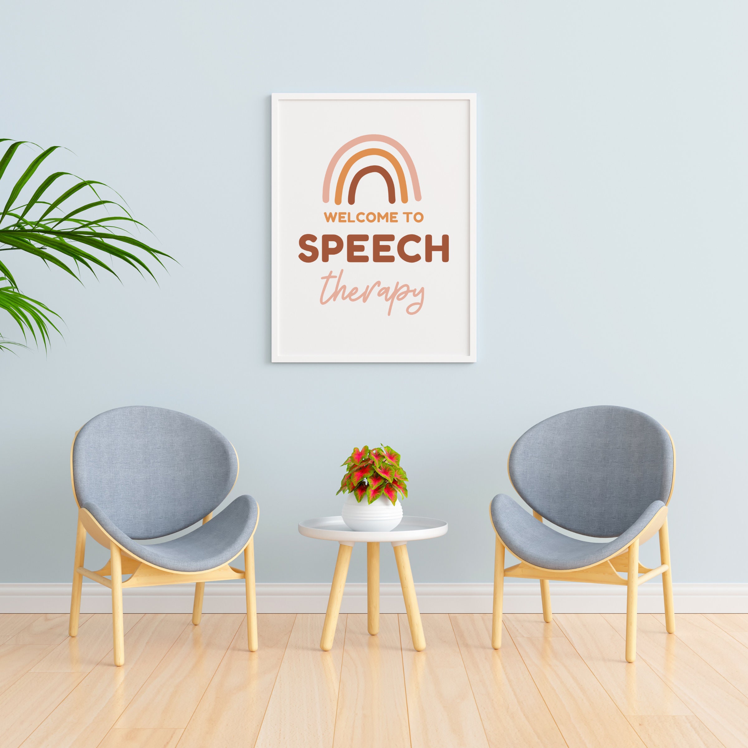 SLP Office Decor, Set of 3 Speech Therapy Room Poster, Pathologist ...
