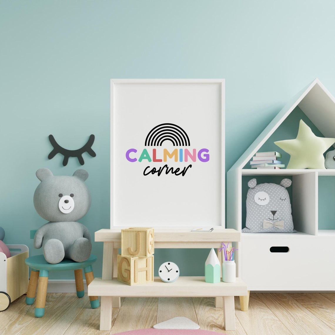 Calming Down Corner Poster Calm Down Corner Printable Decor - Etsy