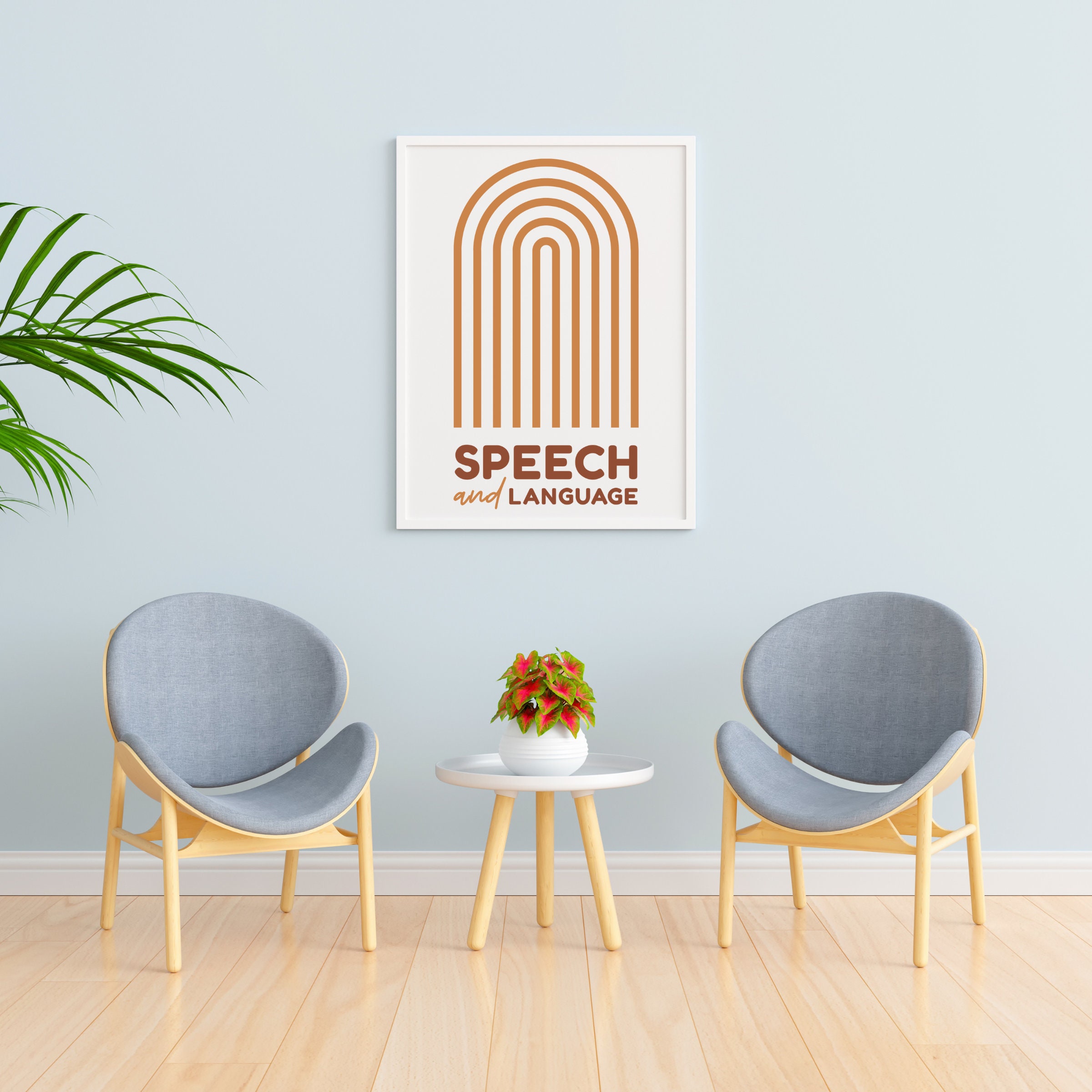 SLP Office Decor, Set of 3 Speech Therapy Room Poster, Pathologist ...