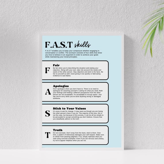 Radical Acceptance Coping Statements Poster DBT Skills DBT, 44% OFF