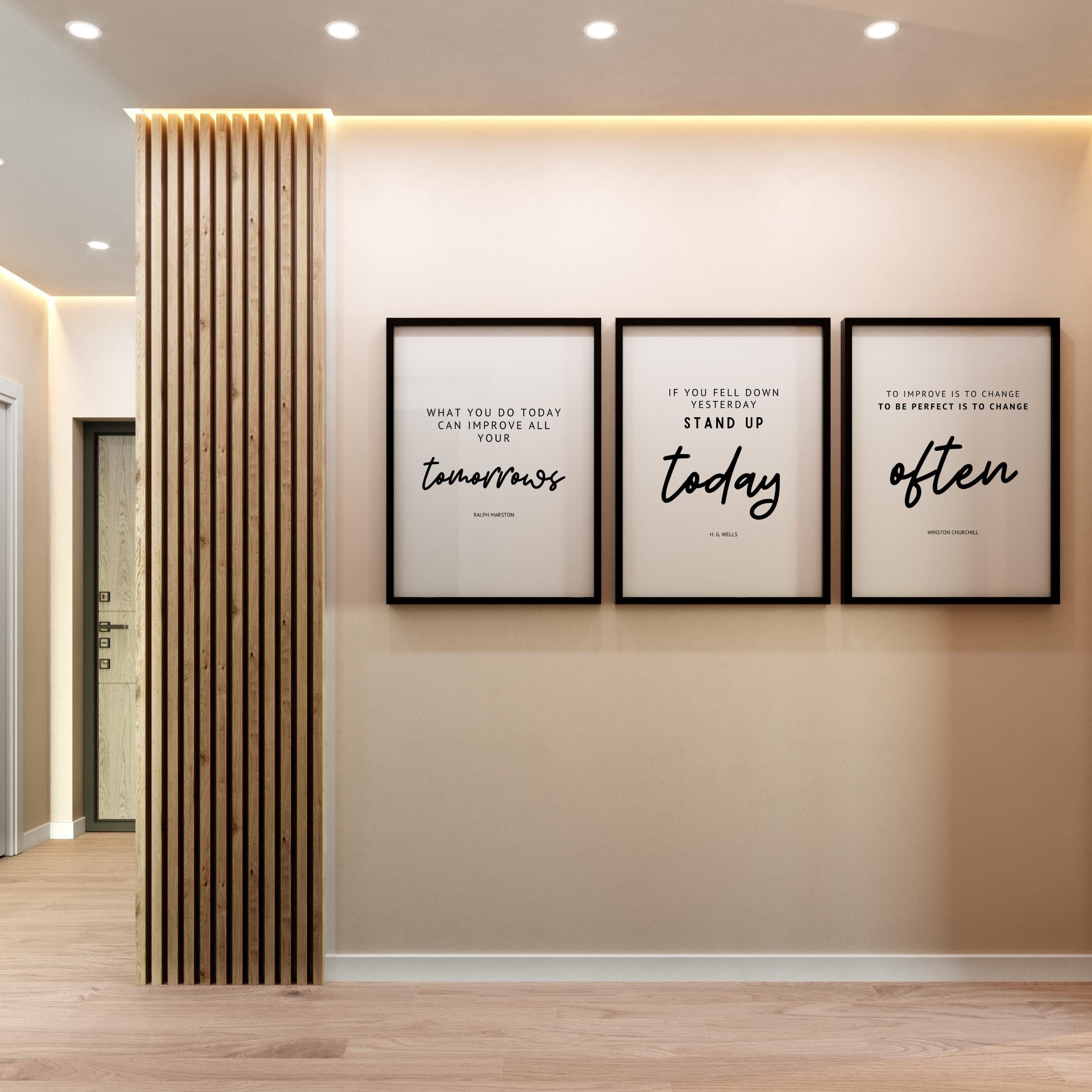 20 Motivational Quote Posters, Motivational Wall Art, Perfect for All ...