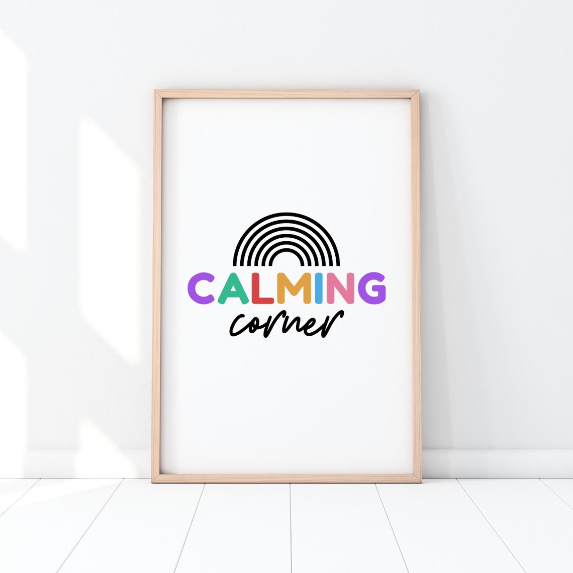 Calming Down Corner Poster Calm Down Corner Printable Decor - Etsy
