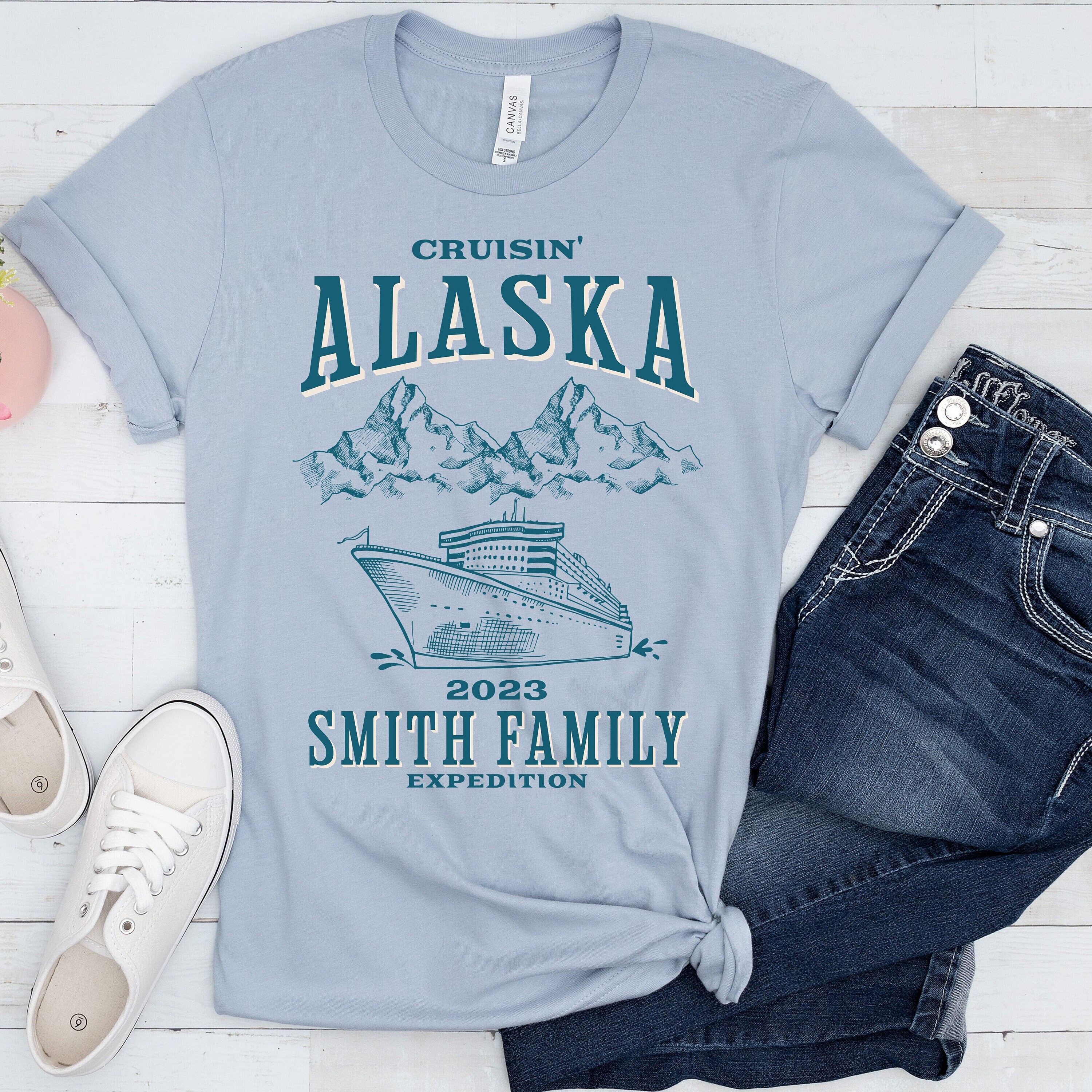 Alaska Cruise Shirt Personalized Alaska Vacation Shirt Alaska ...