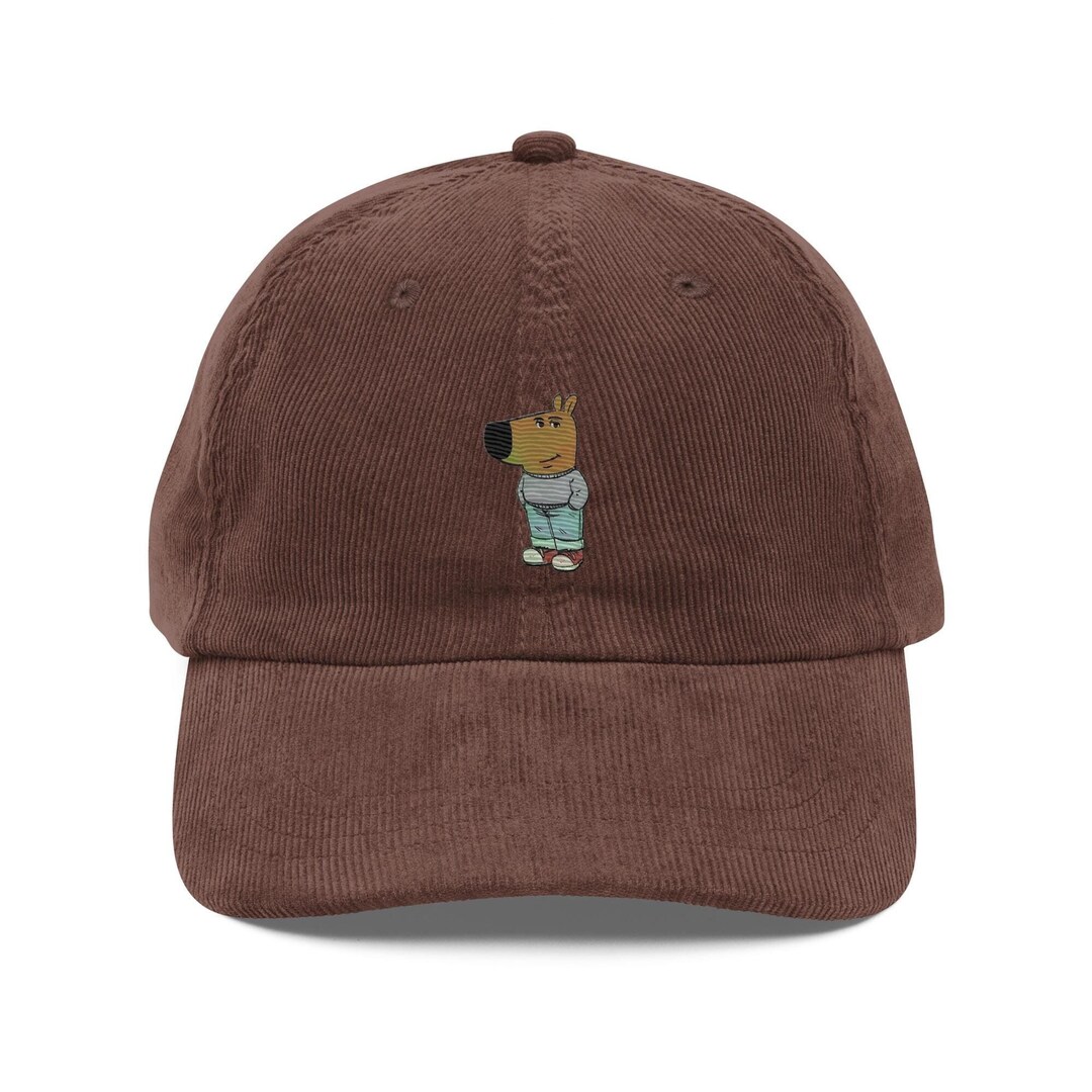 Just a Chill Guy -embroidered Corduroy Cap - Etsy