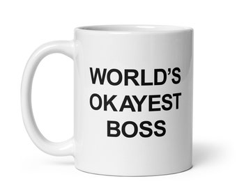 World's Best Boss Mug - Etsy