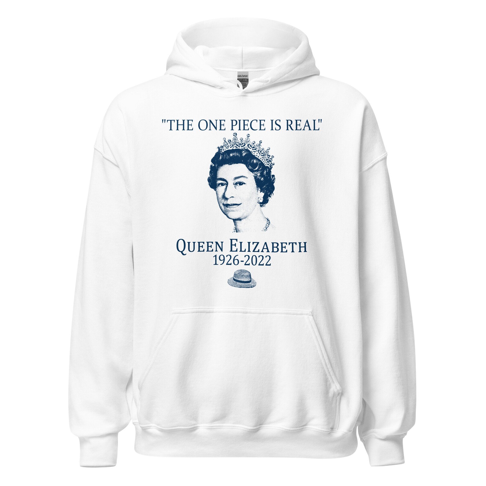 The ONE PIECE is REAL! -queen Elizabeth (hoodie) - Etsy