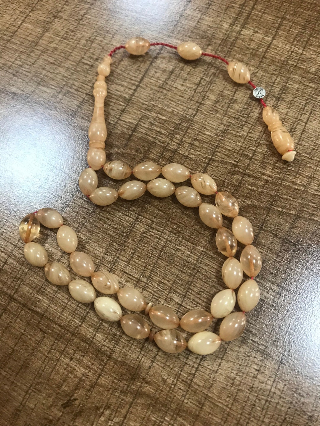 Handmade Cataline Rosary, 33 Piece, 7 X 11 Mm. - سبحة كاتالين اليدوية ...