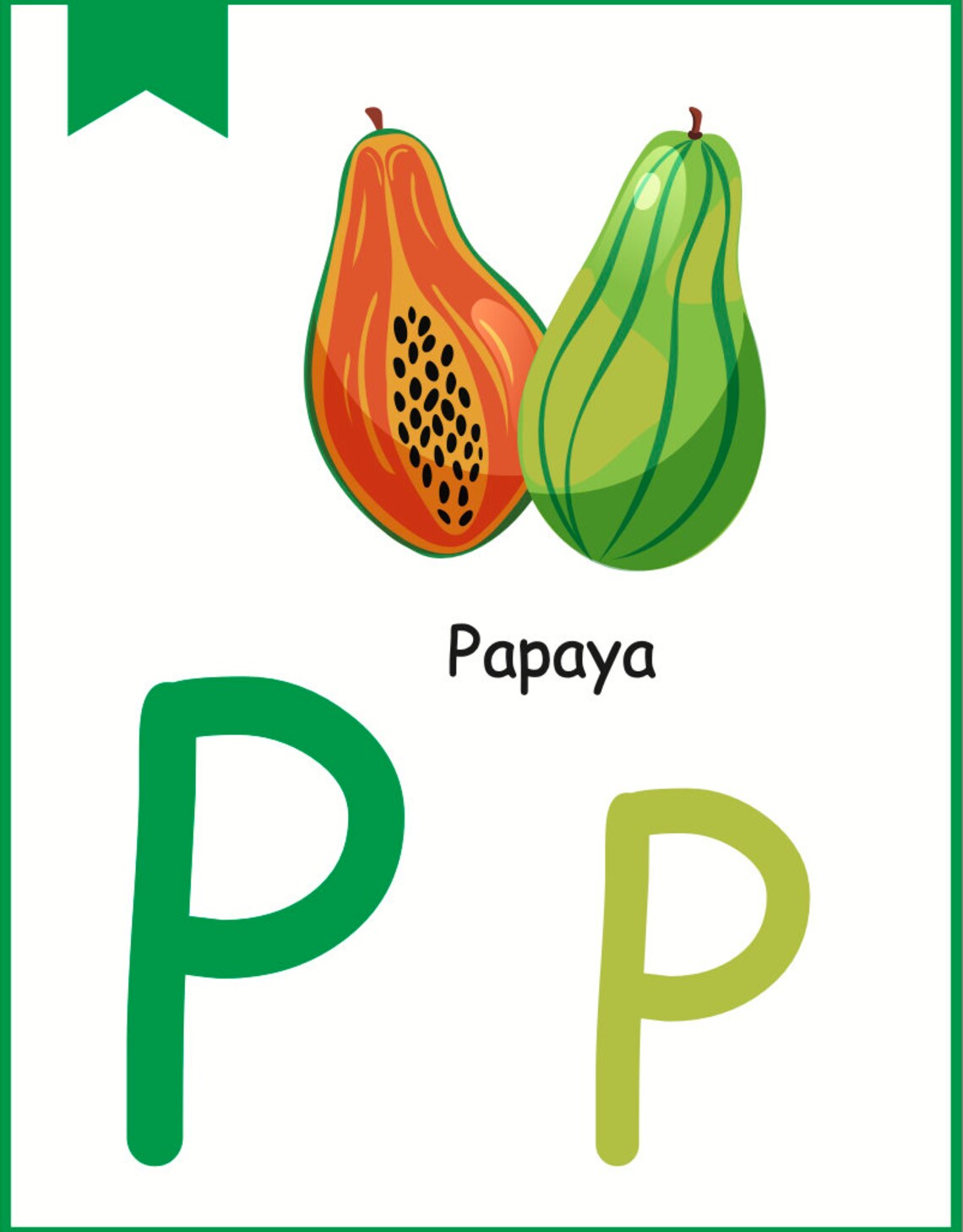 Alphabet Poster PDF Download Printable - Etsy