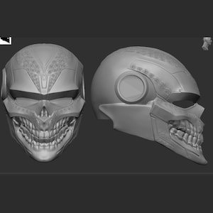 Custom Mask 3D Design and Modeling Service - Any Custom Mask Digital ...