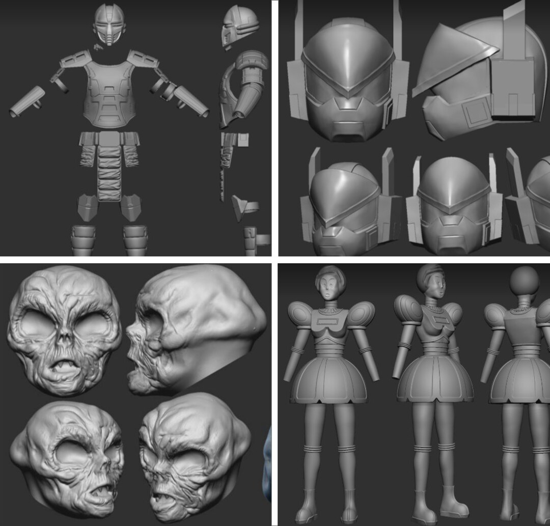 Cosplay 3D Design and Modeling Service - Any Custom 3D Models Development - 1h | Texturing ...