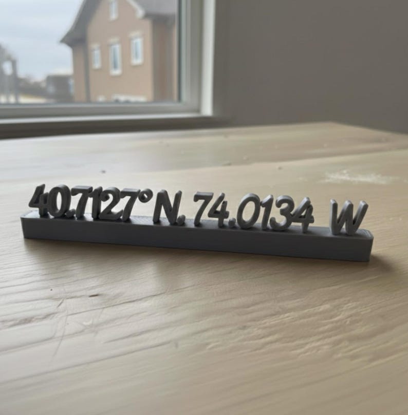 Custom 3D Printed Handwriting Text | Memorial Gift, Keepsake & Wall Art ...