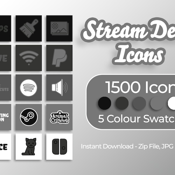Stream Deck Icons - Etsy