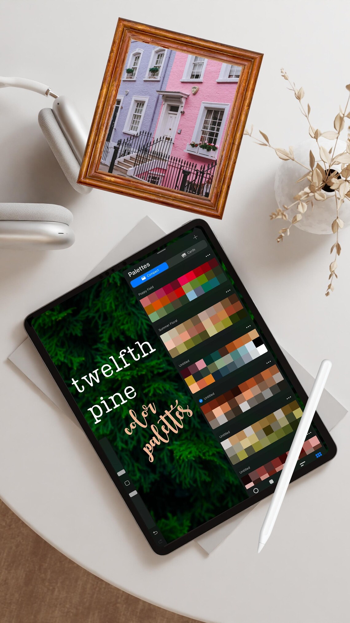 Pastel London Color Palette Set of 30 Color Swatches - Etsy