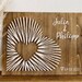 Hochzeitsgeschenk Holz Fadenbild Nagelbild Herz personalisiert - Etsy.de