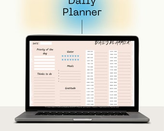 Daily Planner Quote, Daily Schedule Setting, Digital Planner for Daily ...
