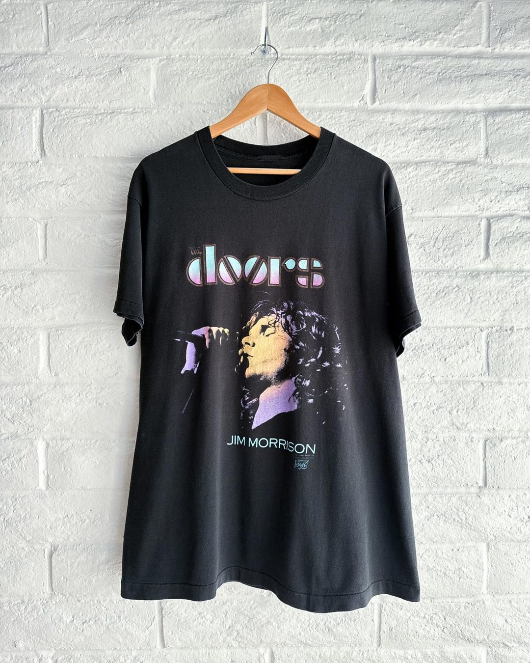 Vintage 90s the Doors Jim Morrison Dance on Fire T Shirt Men's XL ...