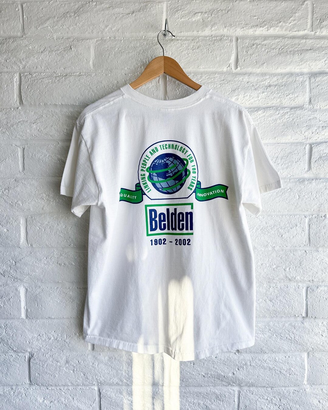 Vintage 2000s Belden Fiber Optic Manufacturing T Shirt Men's L Y2K ...