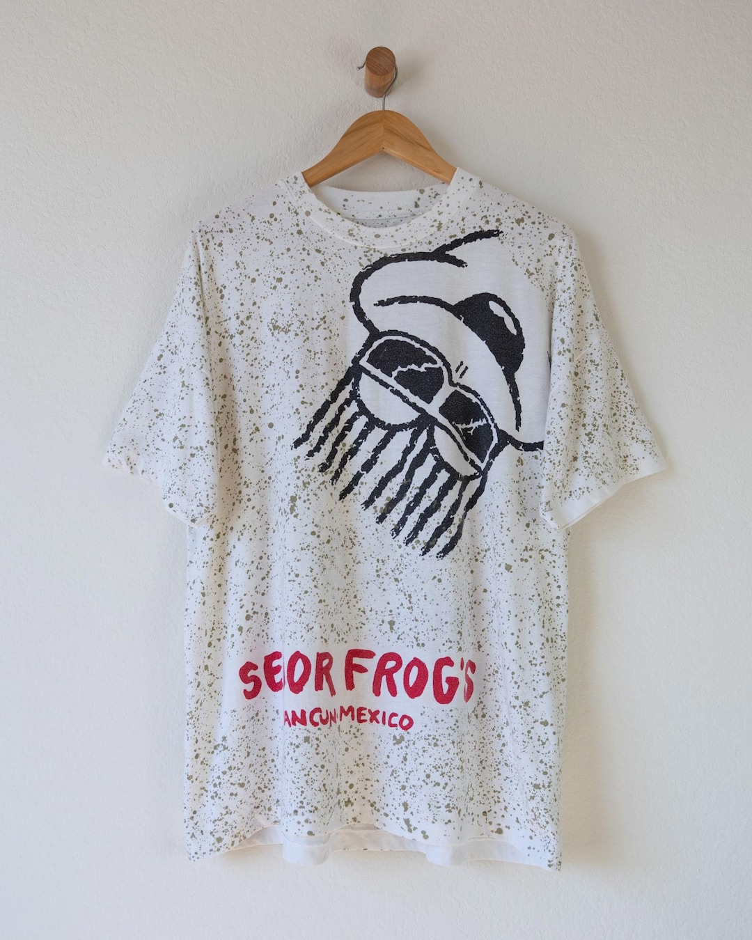 Senor Frog Cancun Mexico T Shirt Vintage All Over Print Single Stitch ...