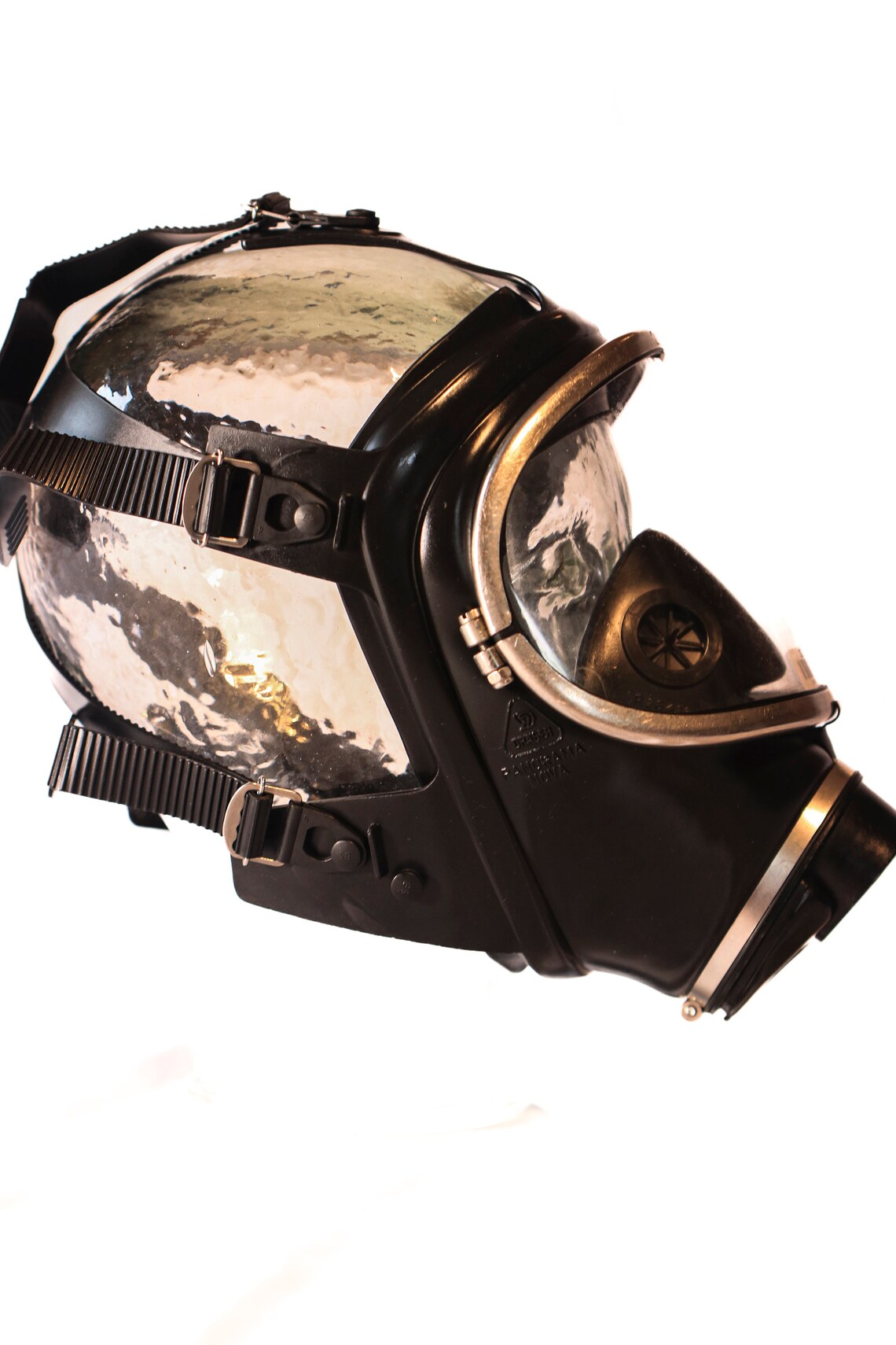 Gas Mask, Dräger Panorama Nova, Firefighter Mask, Latex Mask, Rubber ...