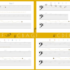 10 Printable Basic Note Music Theory Worksheets + NEW Free Ledger Line ...