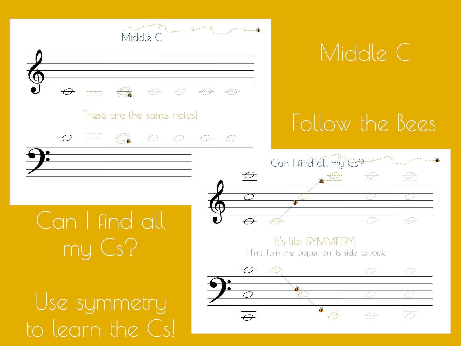 10 Printable Basic Note Music Theory Worksheets + NEW Free Ledger Line ...