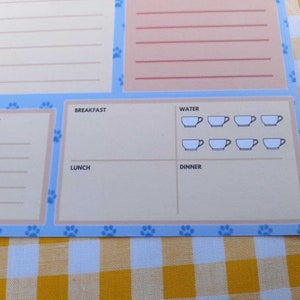 Digital Cute Cat Daily Planner (downloadable and Printable) - Etsy