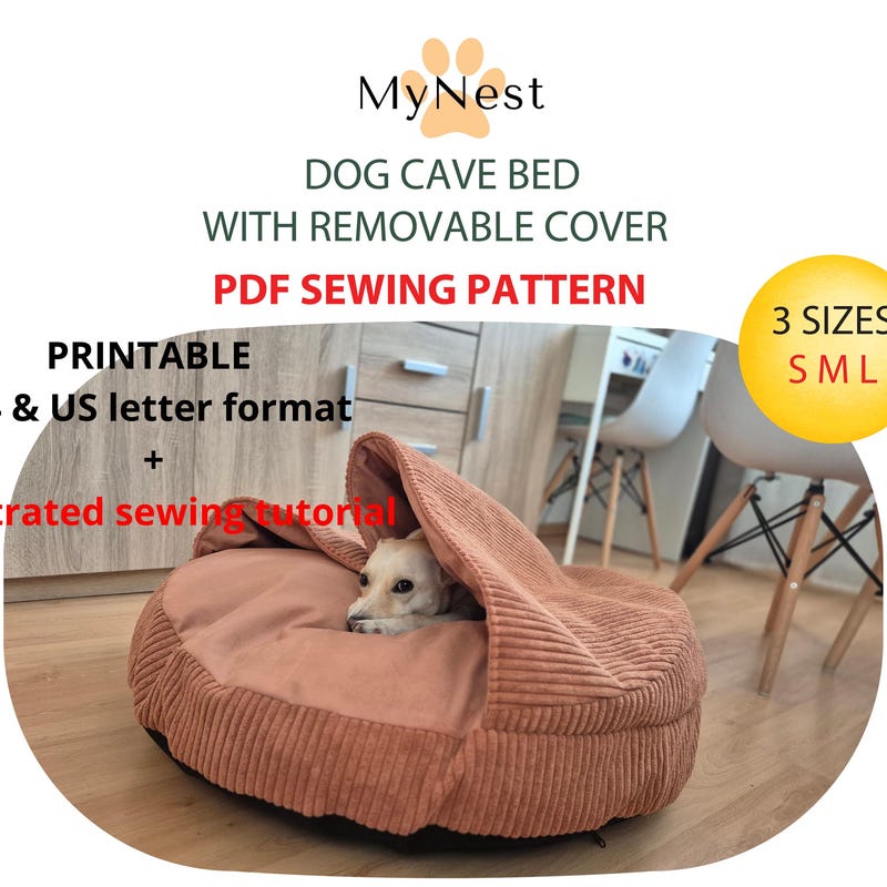 Dog Bed Pattern - Etsy