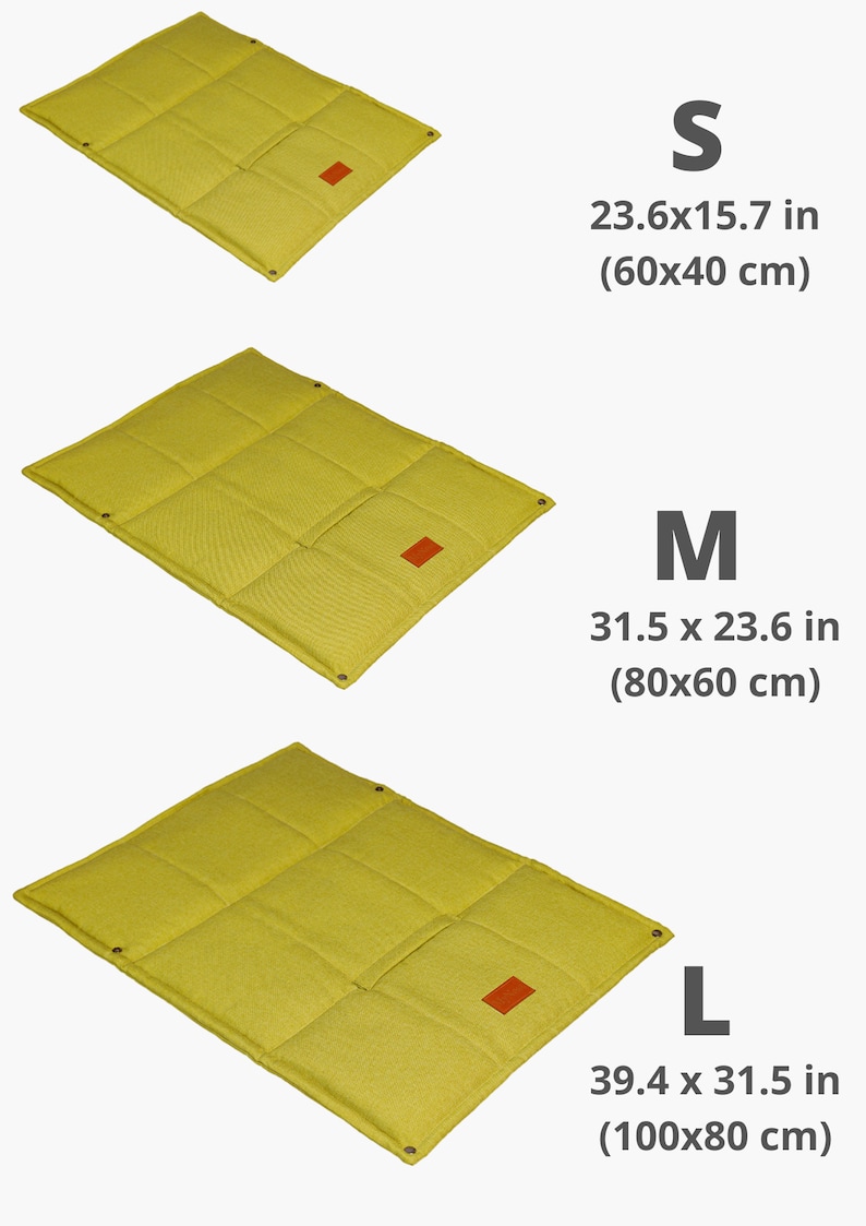 Dog Settle Mat Travel Dog Pad Picnic Pet Blanket Washable - Etsy