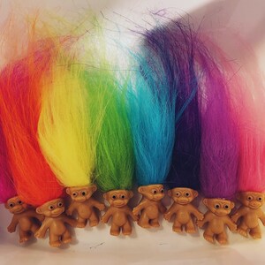 Trolls Decor Art Box Frame Picture/rainbow/nostalgic - Etsy