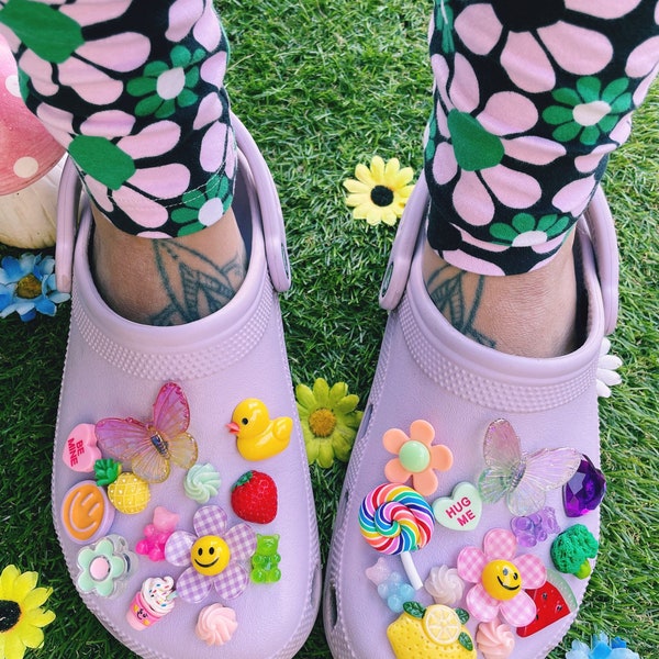 Preppy Jibbitz for Crocs - Etsy UK