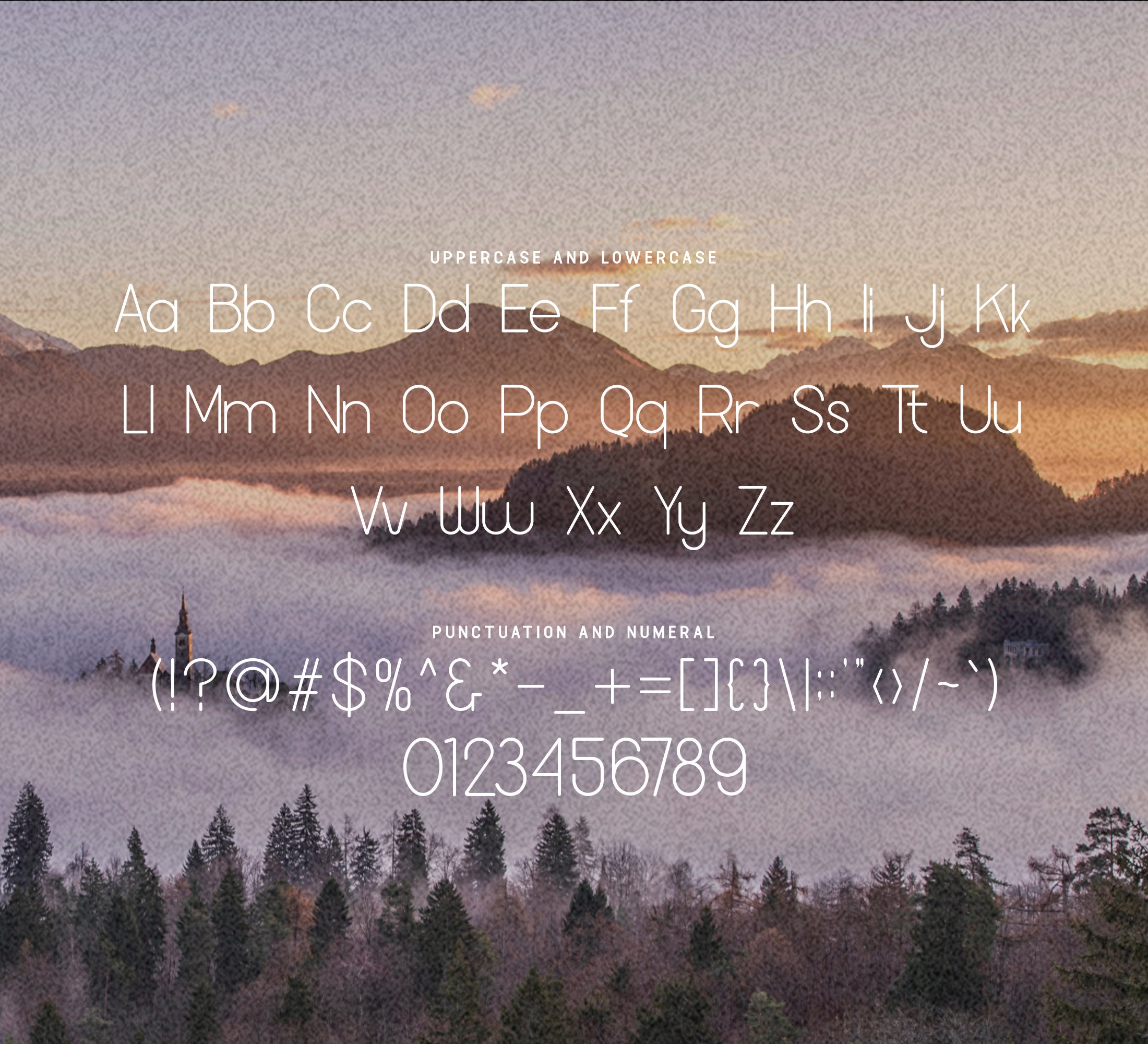 Modern Font, Sans Serif Font, Clean Sans Serif, Stylish Font Monnoline ...