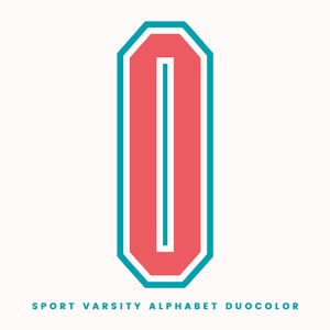 Modern Varsity Font SVG, Vector Font, College Font, Baseball Font ...