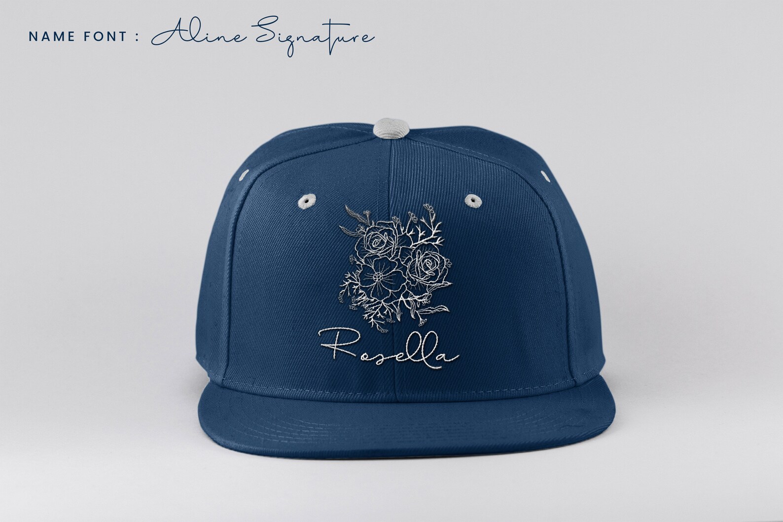 Modern Script Embroidery Font Bundle, Script Font, Embroidery Font ...