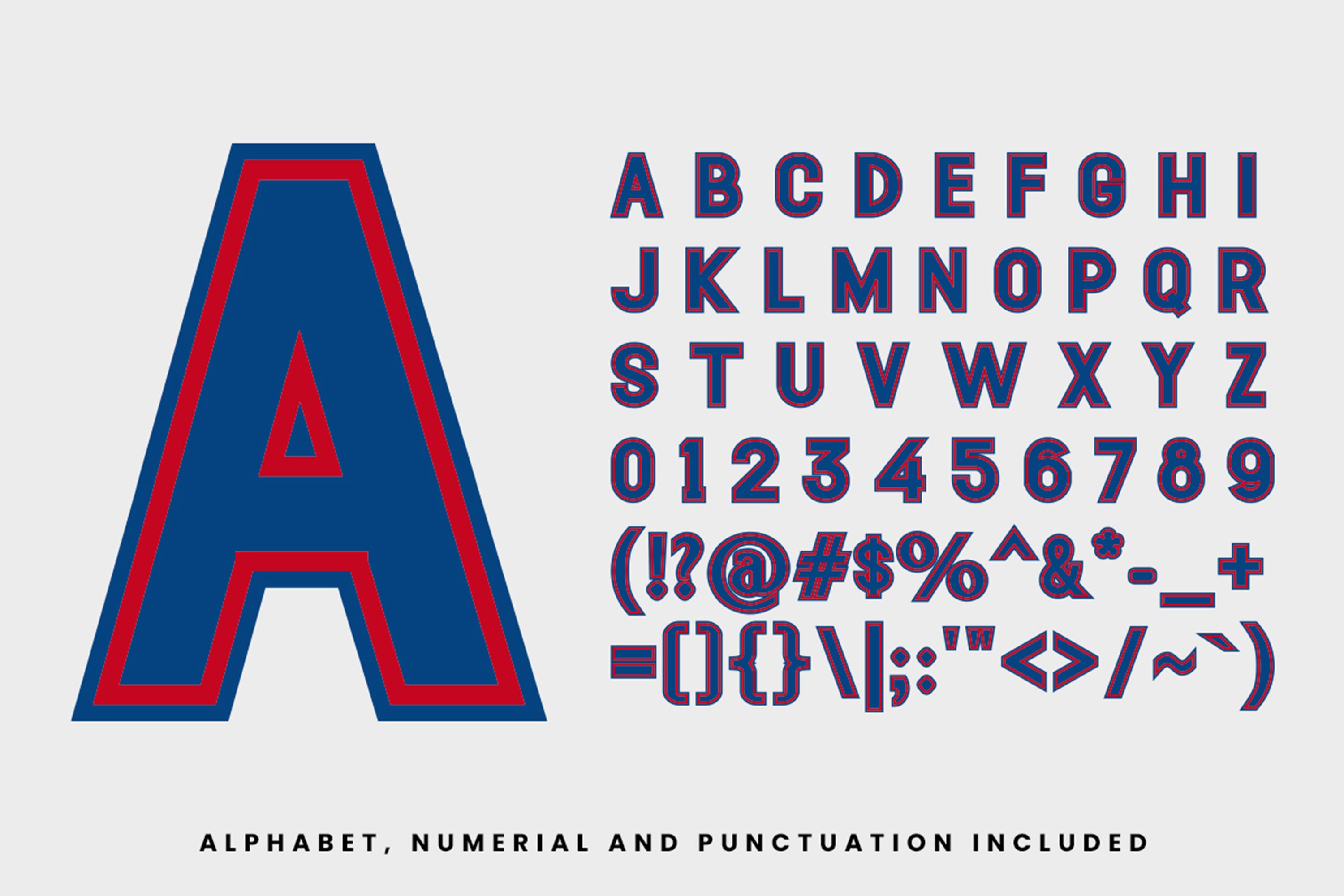 Modern Varsity Font SVG, Varsity Style Font, Font SVG, Varsity Fonts ...